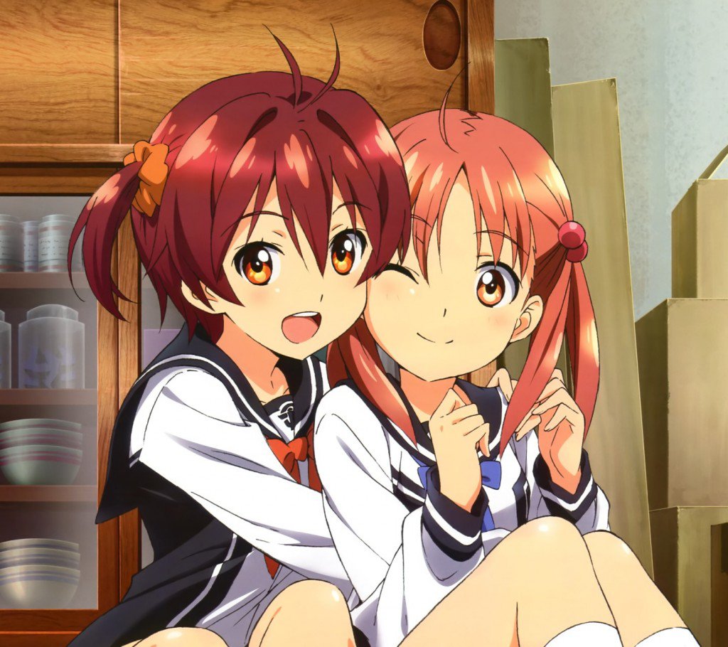 Vividred Operation.Akane Isshiki.Momo Isshiki Android wallpaper.1440× ...