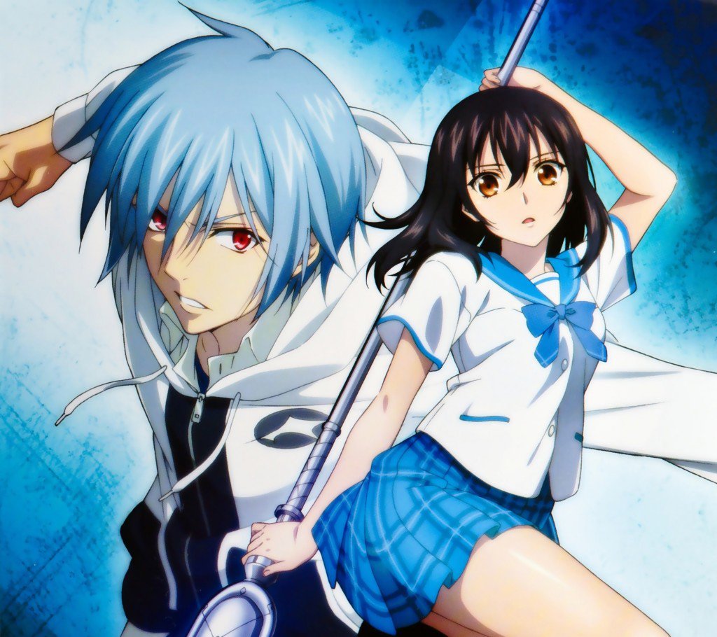 Strike the Blood.Yukina Himeragi.Kojou Akatsuki Android wallpaper.2160× ...