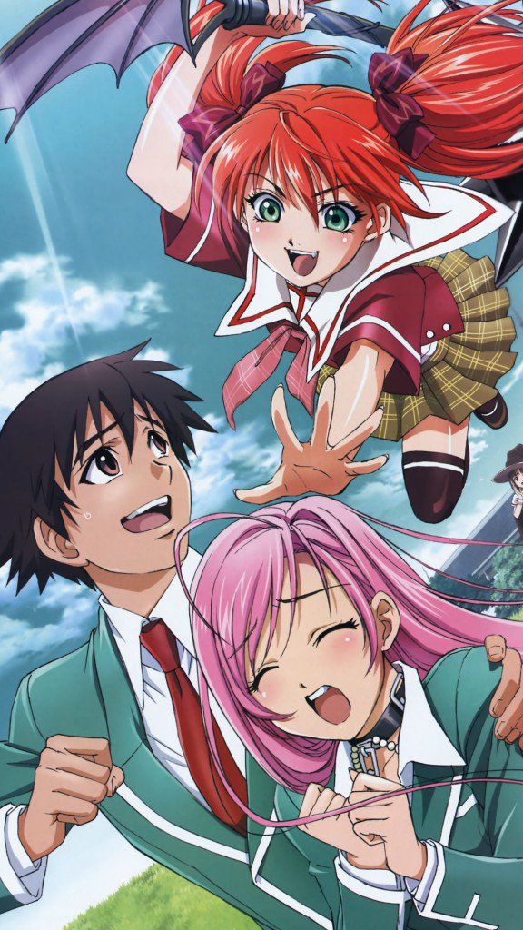 Rosario + Vampire (android and full HD) - Kawaii Mobile