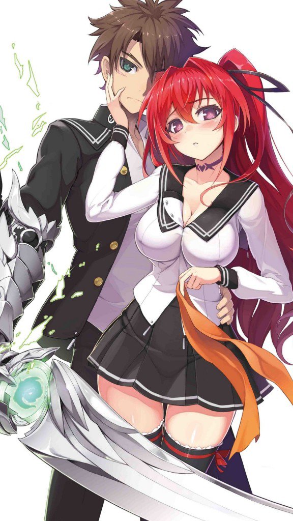 Shinmai Maou No Testament Basara Tojo Mio Narusemagic Thl W300 Wallpaper 1080×1920 Kawaii Mobile