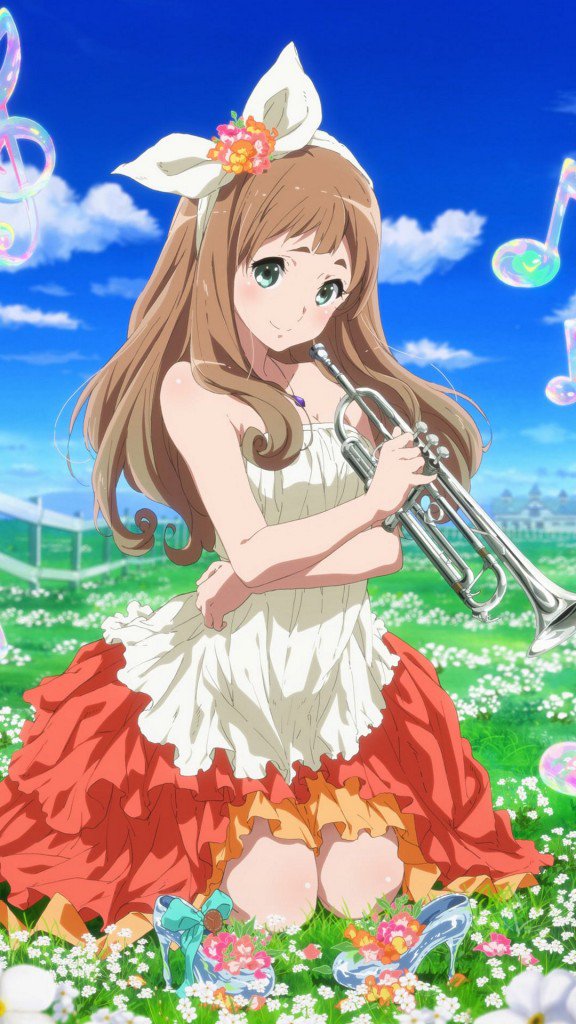 Hibike Euphonium Yuko Yoshikawa.HTC One wallpaper 1080×1920 - Kawaii Mobile