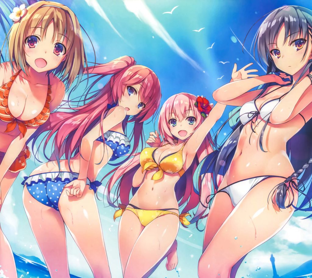 Airi Sakura, Honami Ichinose, Kikyou Kushida, Suzune Horikita android 960x800 wallpaper