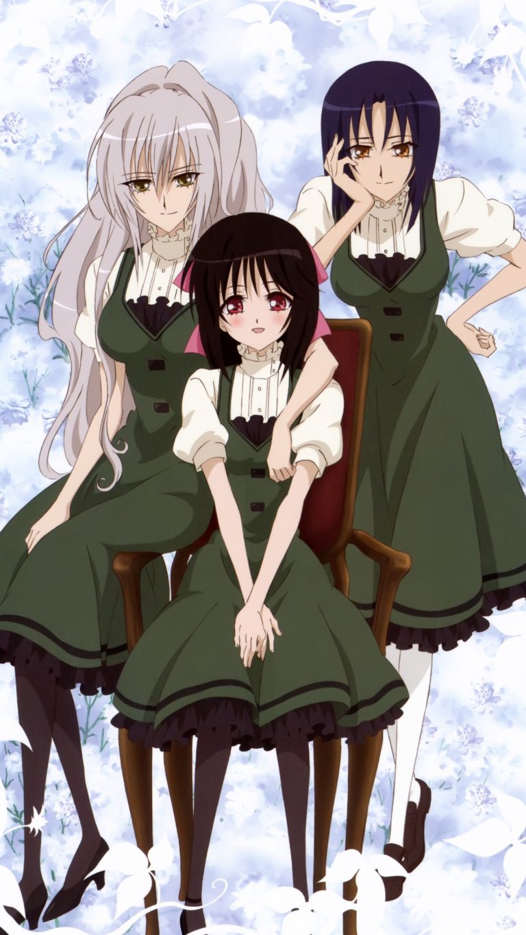 Strawberry Panic Shizuma Hanazono Kaori Sakuragi Miyuki Rokujo 2160× ...