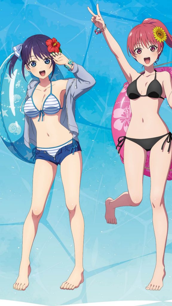 Kanojo Mo Kanojo Saki Saki Nagisa Minase 1440×2560 Kawaii Mobile
