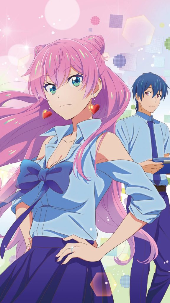 Akari Watanabe and Jiro Yakuin iPhone 5 640x1136 wallpaper