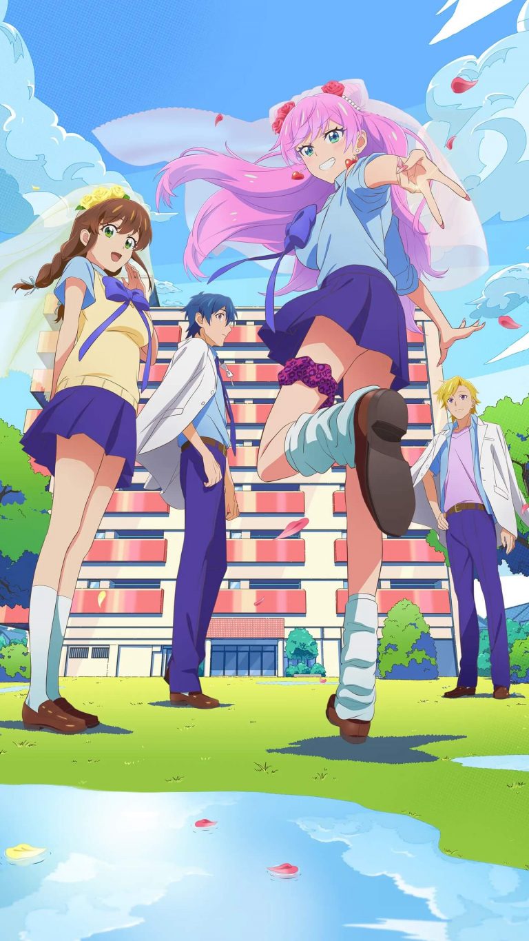 Akari Watanabe, Jiro Yakuin, Shiori Sakurazaka 1080x1920 anime phone ...