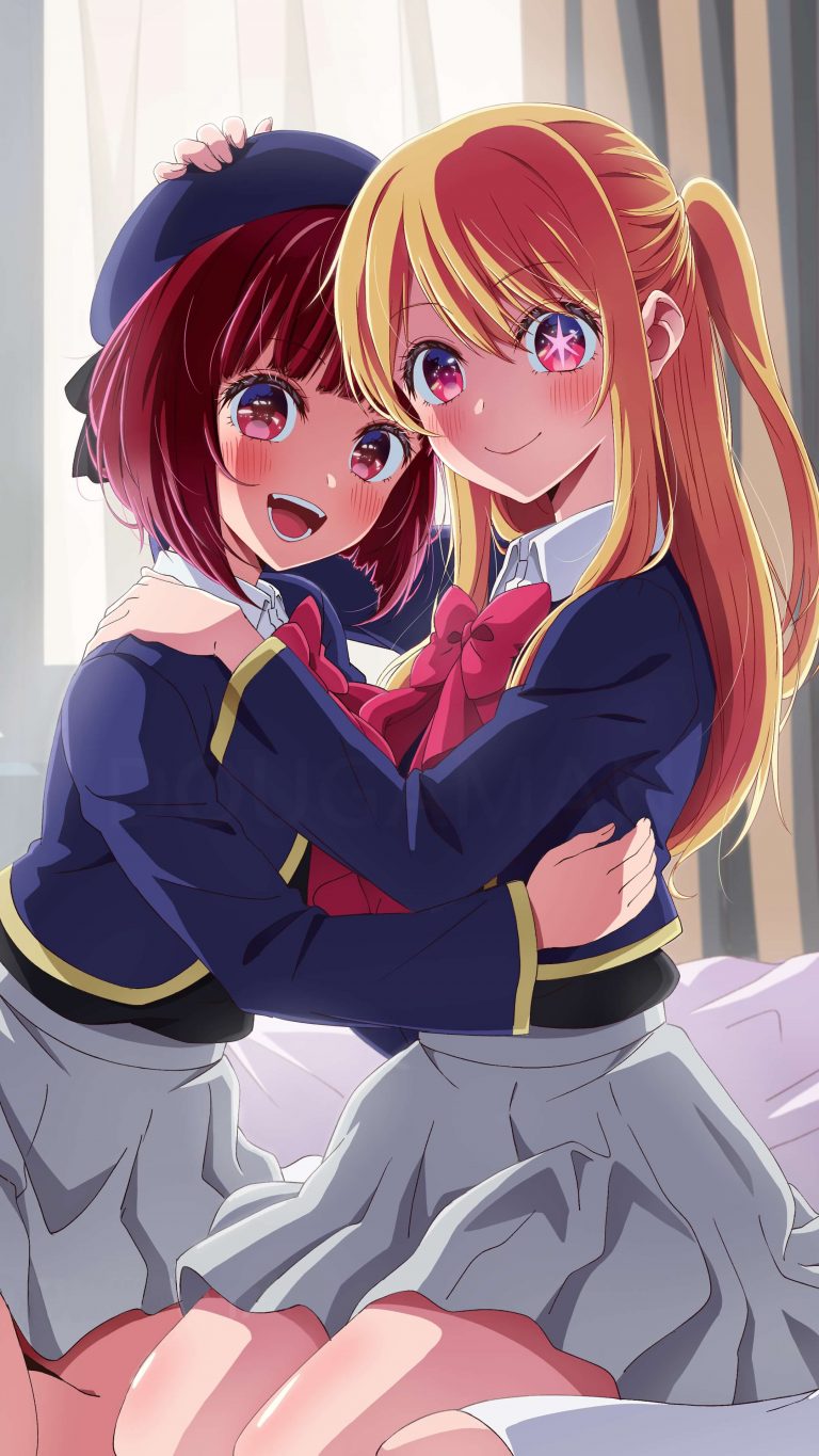 Kana Arima And Ruby Hoshino Iphone 12 Pro Max 1284x2778 Wallpaper