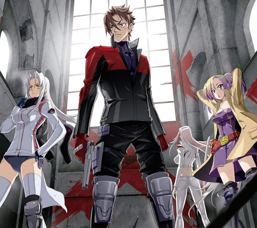 Triage X Arashi Mikami Mikoto Kiba Oriha Nashida.Android wallpaper 2160 ...