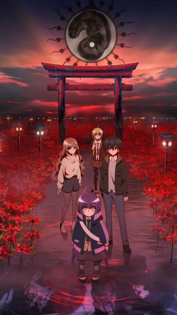 Dark Gathering Keitaro Gentoga Yayoi Hozuki Eiko Hozuki Ai Kamiyo 1440×2560 Kawaii Mobile